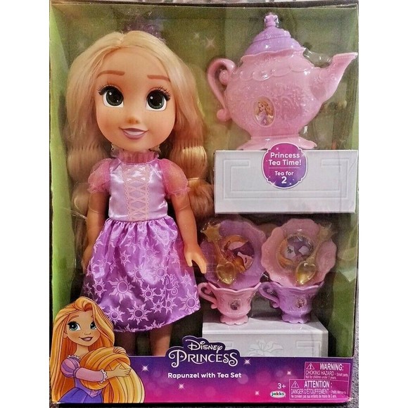 Disney | Toys | Disney Princess Rapunzel With Tea Set Princess Tea Time ...